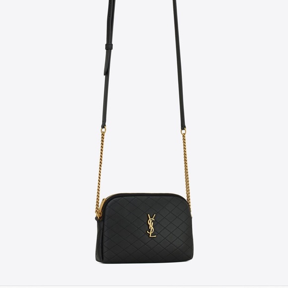 Yves Saint Laurent | Bags | Authentic Saint Laurentmini Gaby Quilted ...